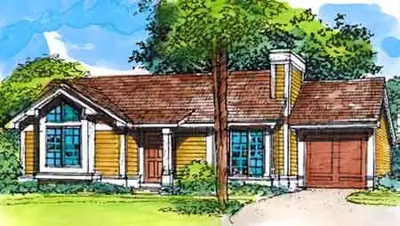 Single Story Ranch House Plans